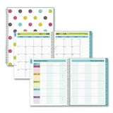 Teacher Dots Academic Year Create-Your-Own Cover Weekly/Monthly Planner ...