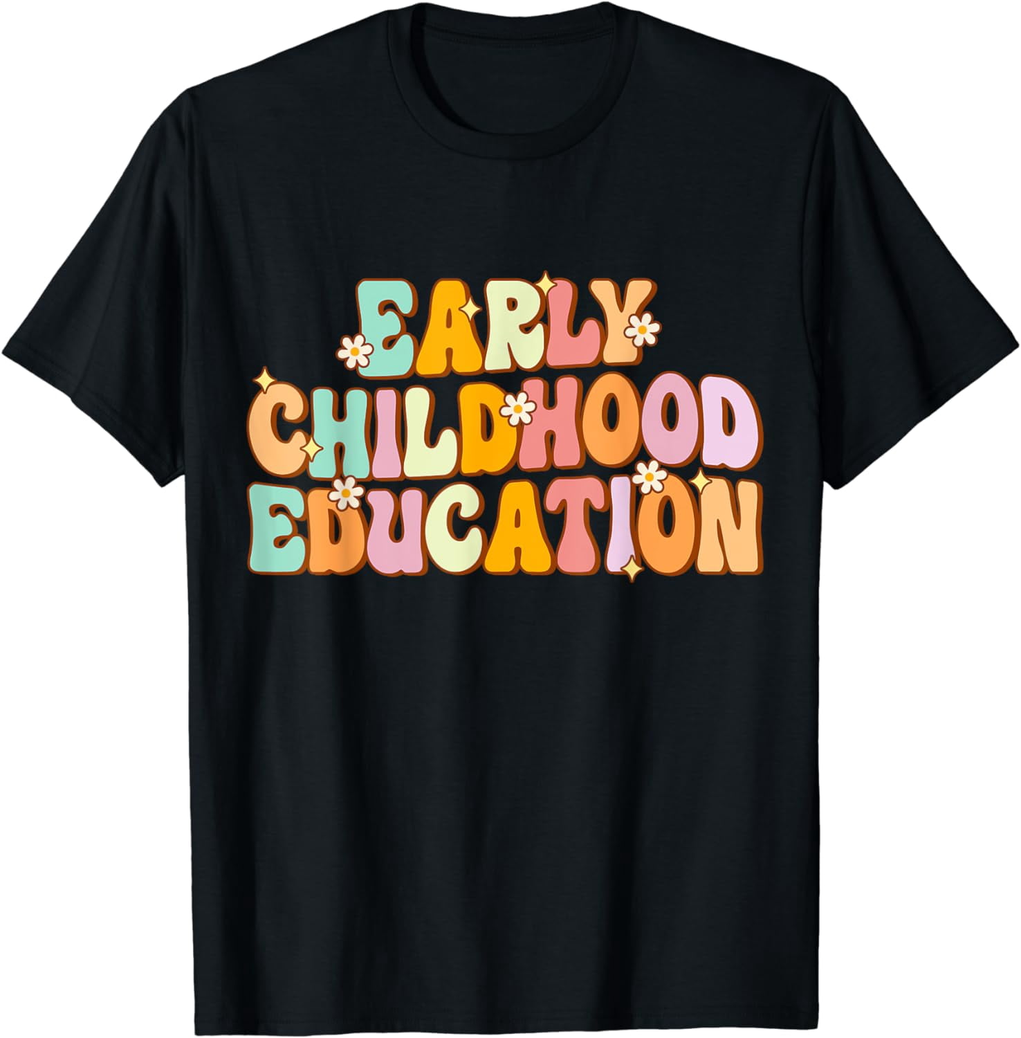 Teacher Early Childhood Education Preschool Head Start Crew T-Shirt ...