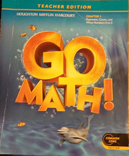 Pre-Owned Teacher Edition, Go Math!, Kindergarten, Chapter 1 ...