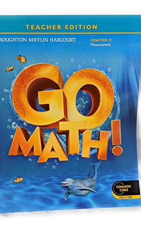 Pre-Owned Teacher Edition, Go Math!, Kindergarten, Chapter 8 ...