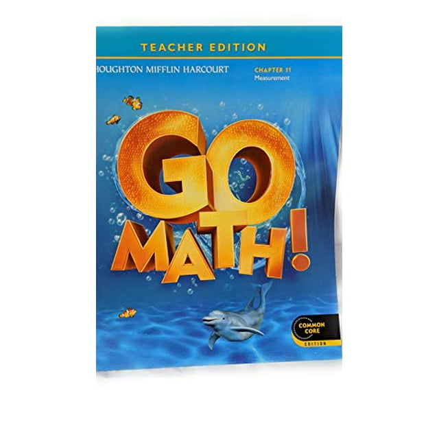 Pre-Owned Teacher Edition, Go Math!, Kindergarten, Chapter 8 ...