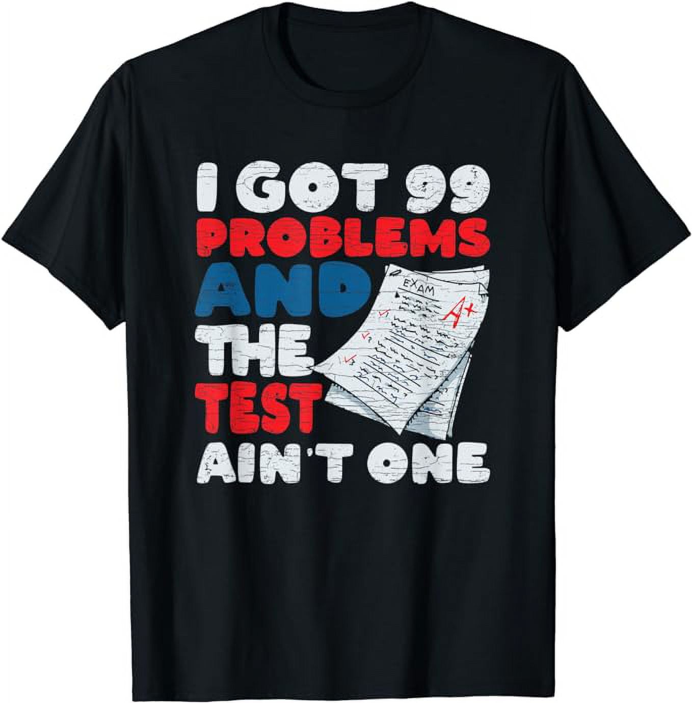 Teacher Exam Test Testing T-Shirt - Walmart.com