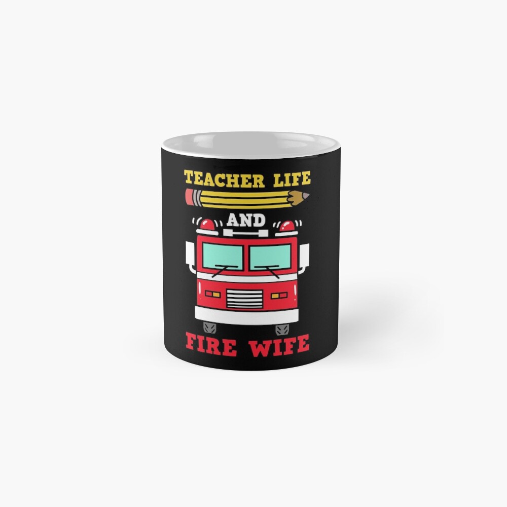 Teacher Firefighter Wife Classic Mug - Walmart.com
