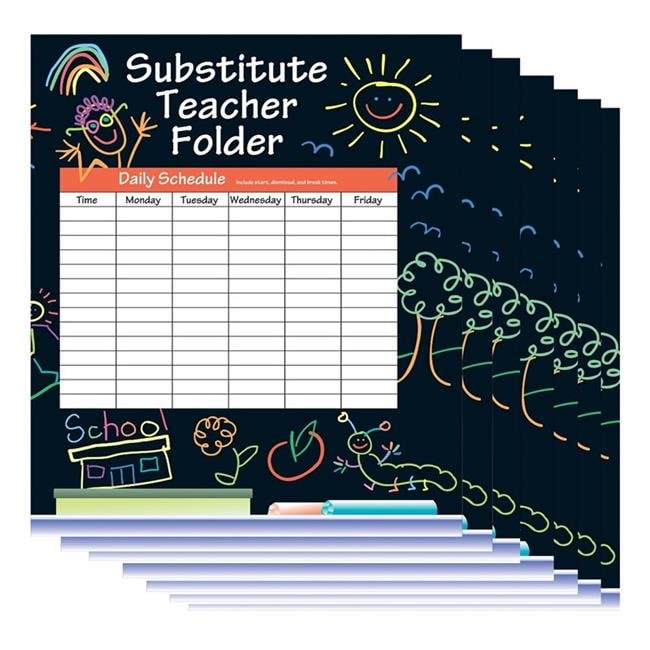 Teacher Folder, Elementary, Pack of 24 - Walmart.com