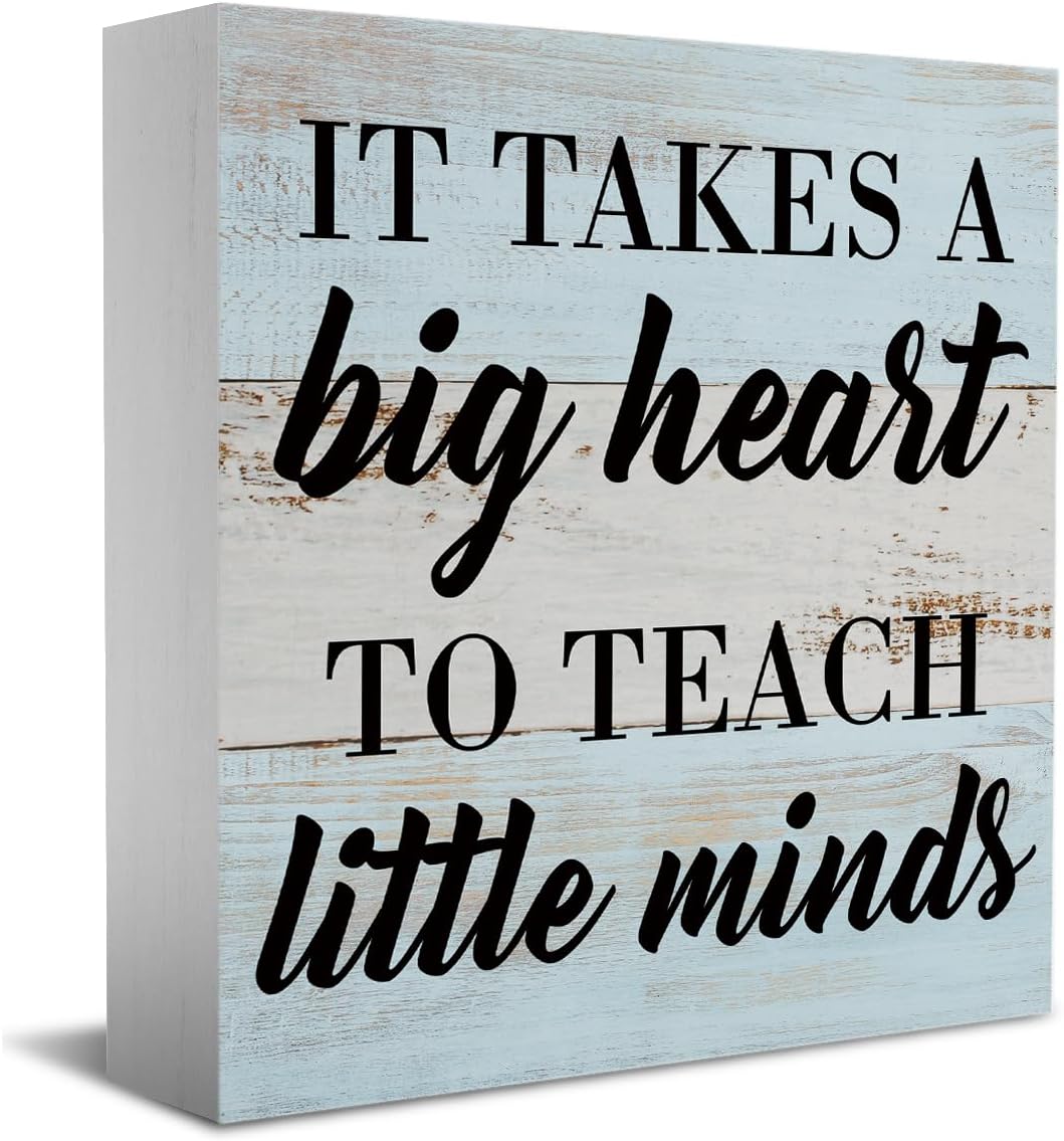 Teacher Gifts Teacher Appreciation Gifts Decor Desk Decor Wooden Box ...