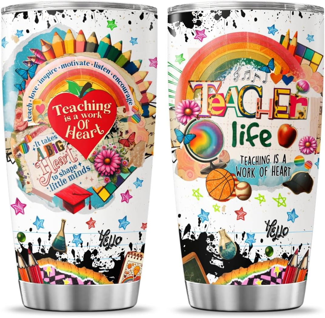 Teacher Gifts, Appreciation For Pack Women Tumblers Teachers Gift ...