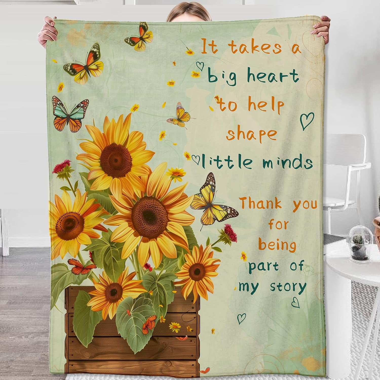 Teacher Gifts Blanket, Teacher Appreciation Gifts, Teacher Gifts for ...