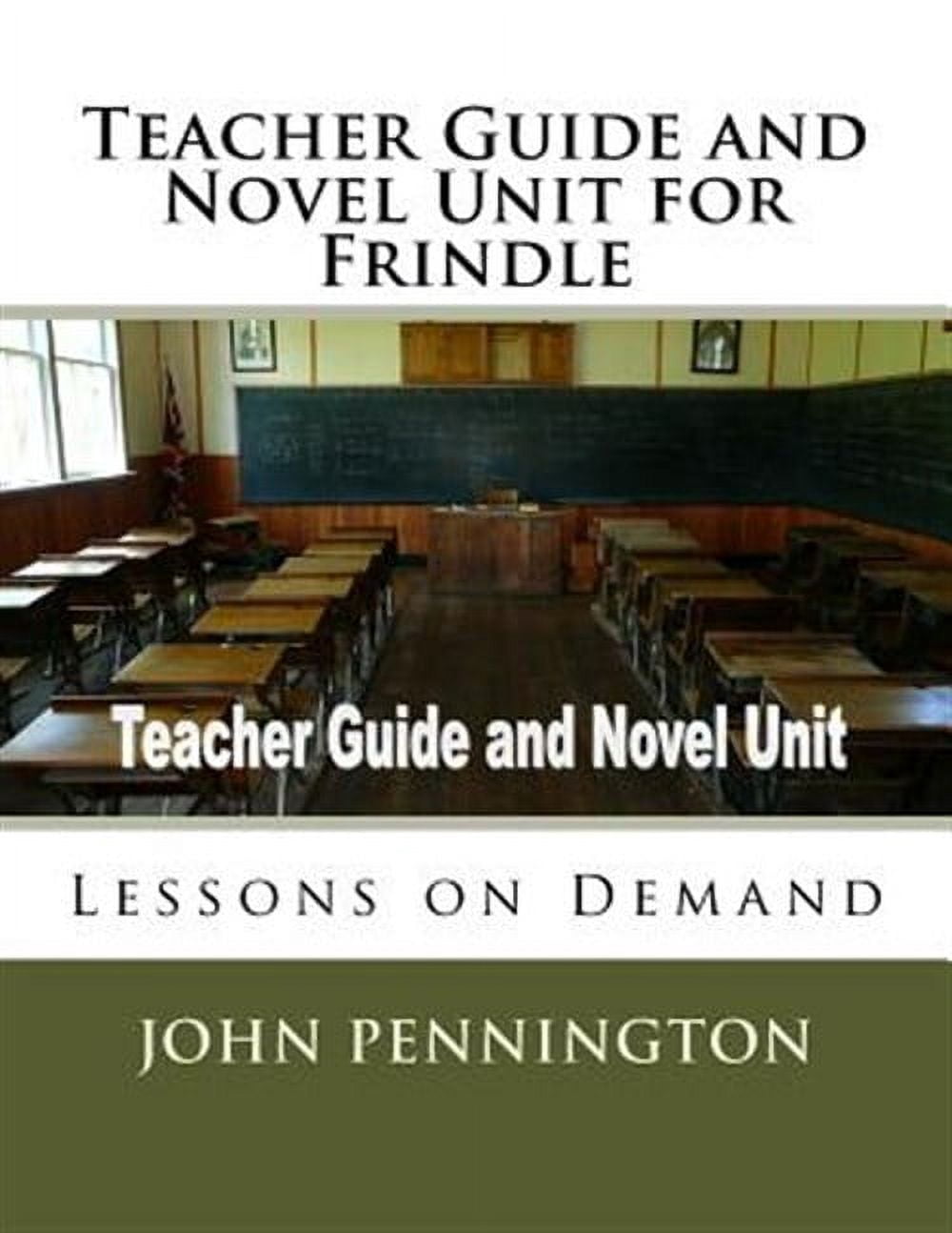 Teacher Guide and Novel Unit for Frindle : Lessons on Demand - Walmart.com