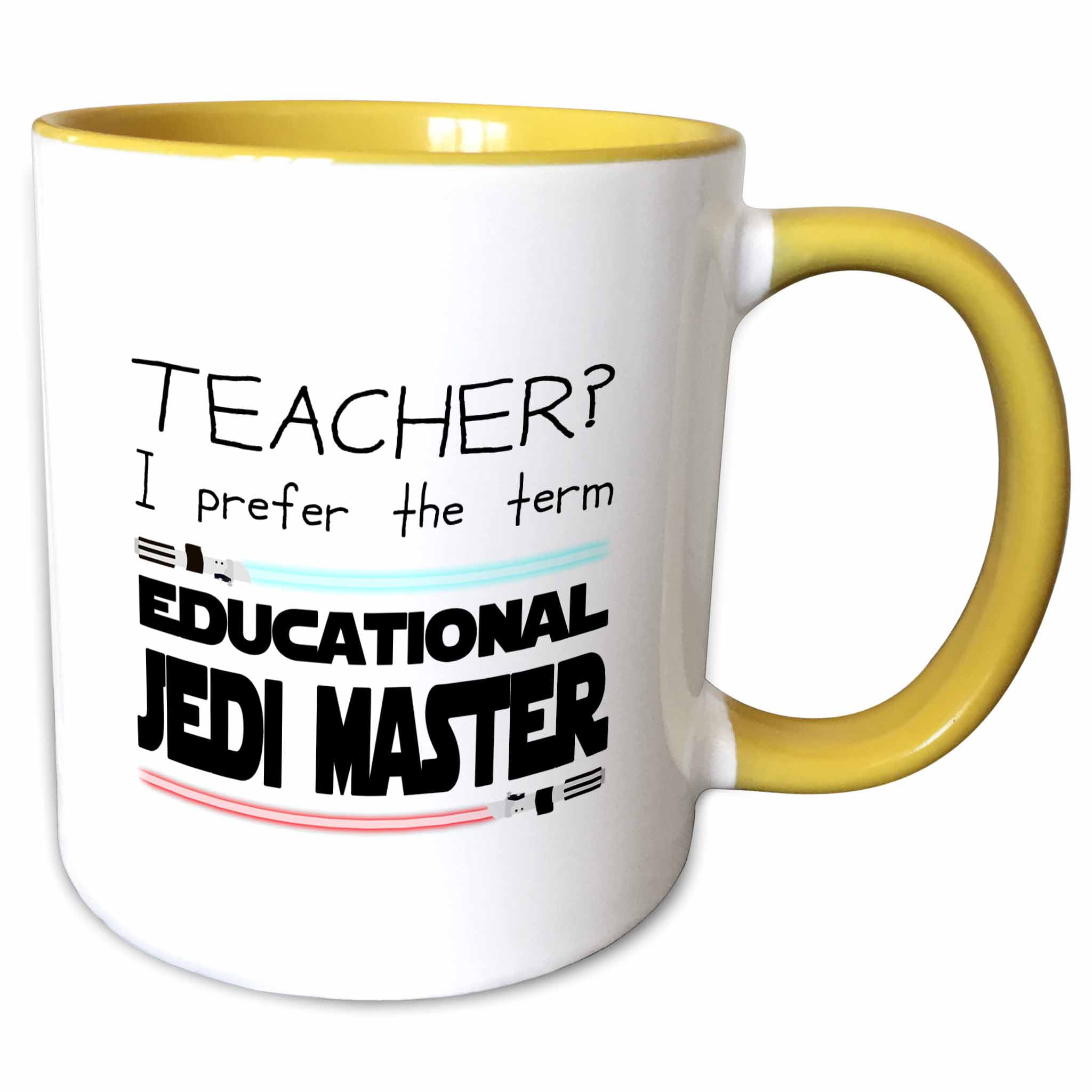 3drose, Teacher I Prefer the Term Educational Jedi Master. Red, Blue on ...