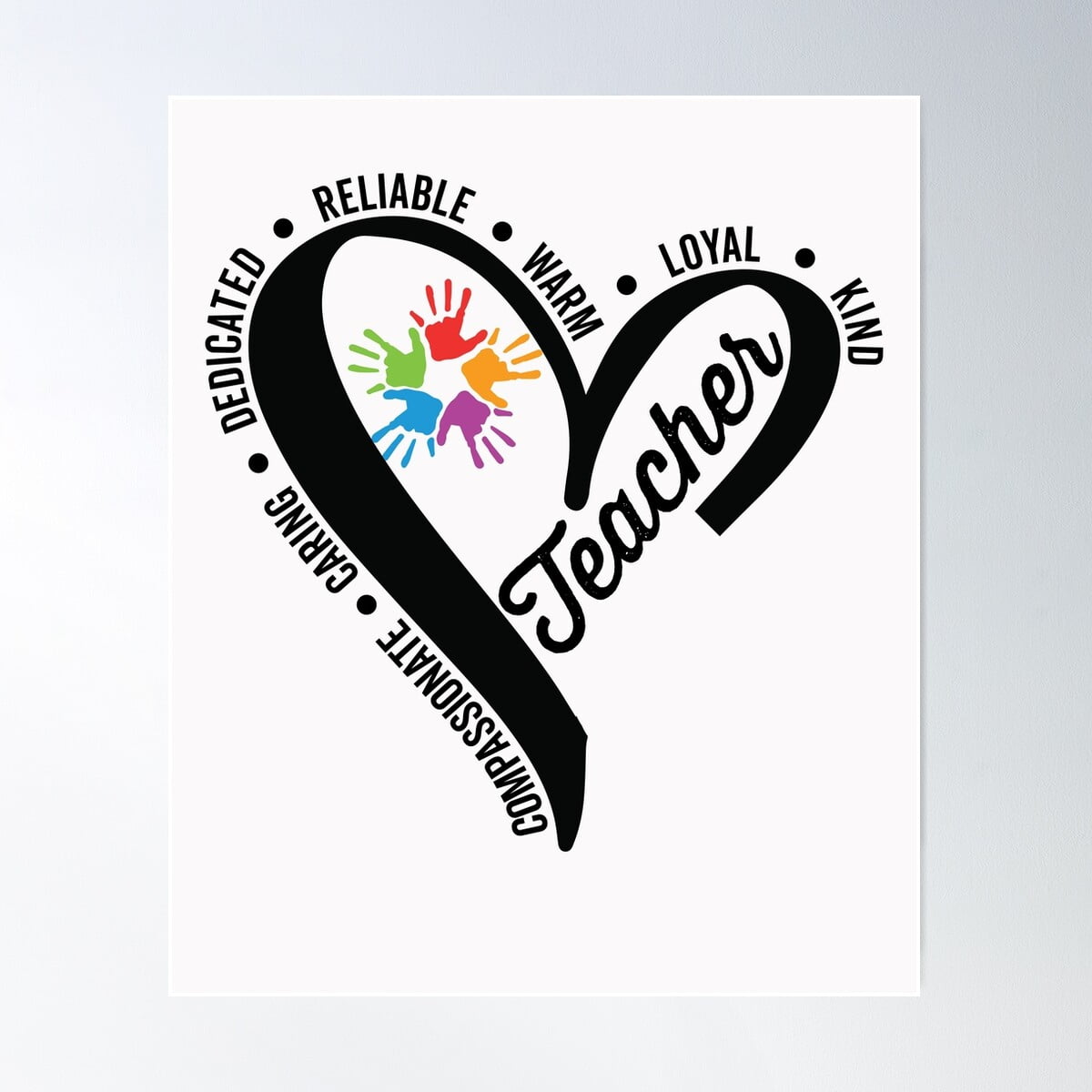 Teacher Life Character Compassionate Caring Dedicated Reliable Warm ...