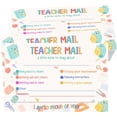 Teacher Mail Incentives Cards for Elementary Students, 50 count ...
