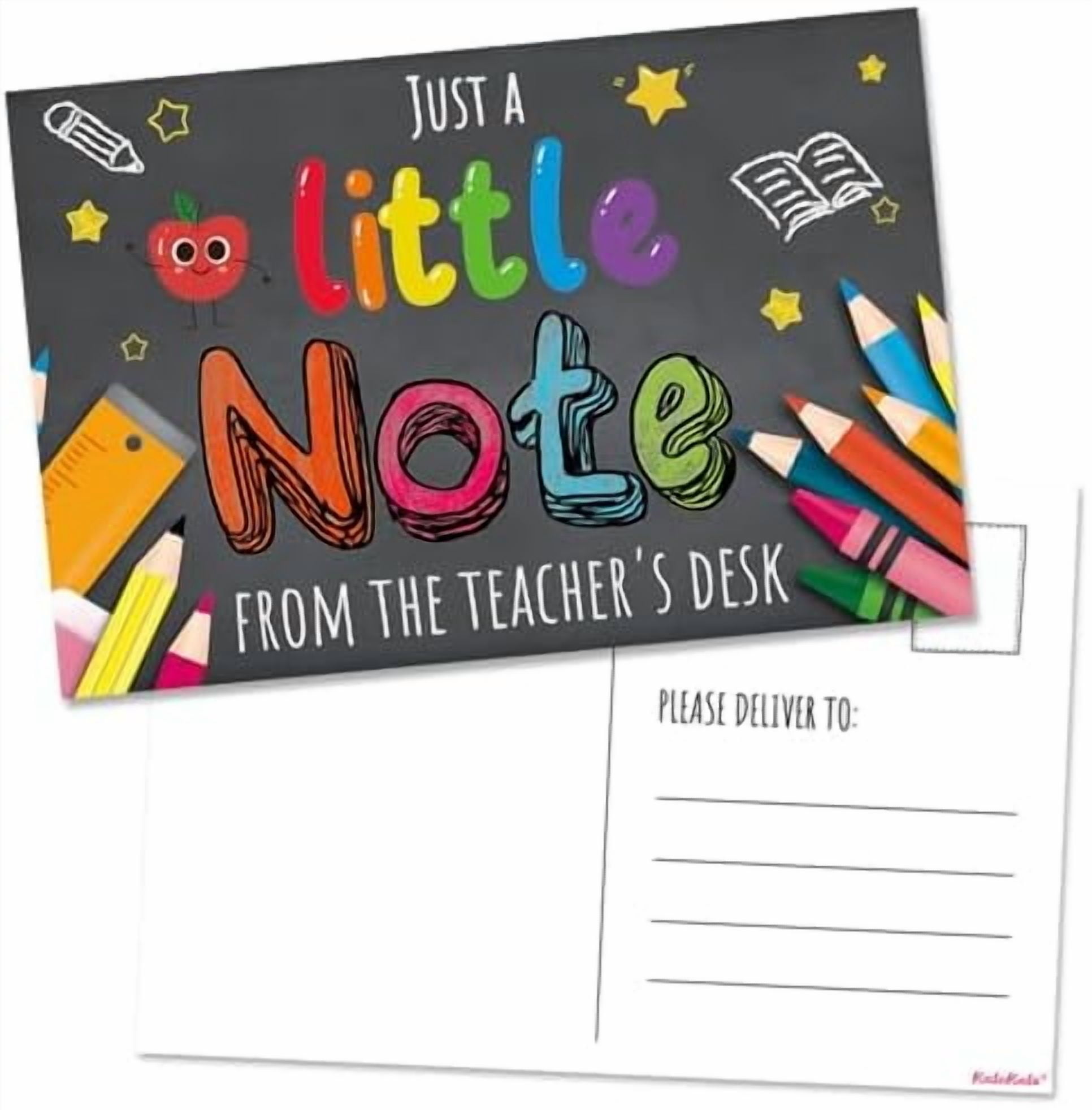 Teacher Mail Postcards for Students Classroom Notes to Parents Good ...