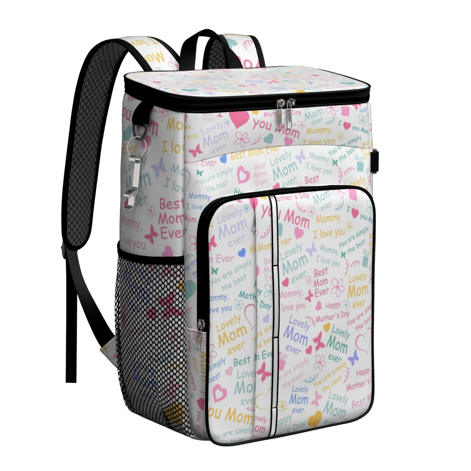 Teacher Mom Gifts Backpack Cooler, Insulated Leakproof Lunch Backpack ...