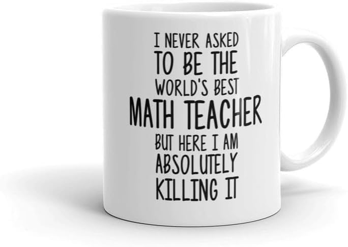 Teacher Mug, Personalized Teacher Coffee Cup, End of Term Teacher ...