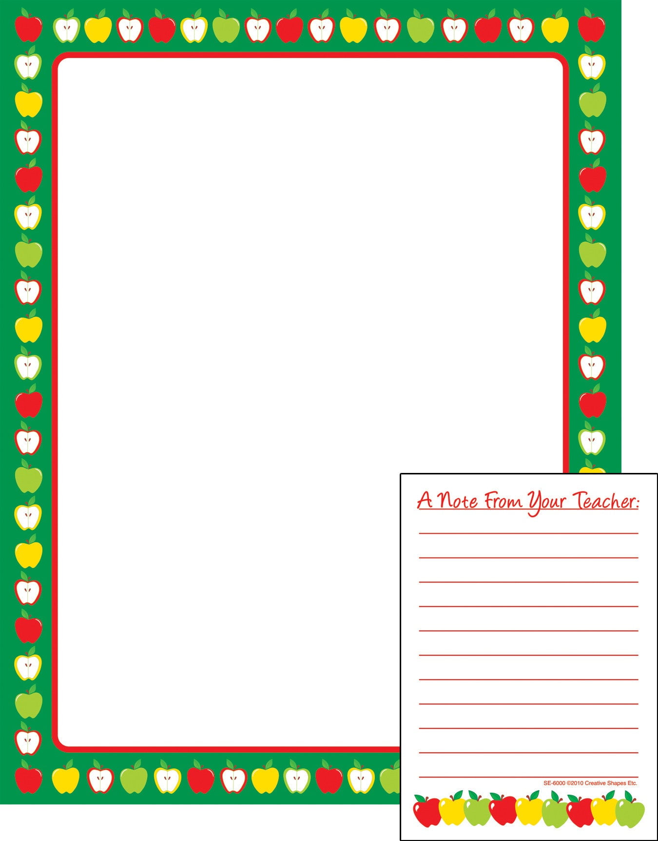 Teacher Note, Notes and Quotes Writing Set - Walmart.com