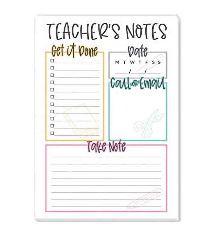 Teacher Notepad | Teacher Appreciation Gifts | Made in the USA (Teacher ...