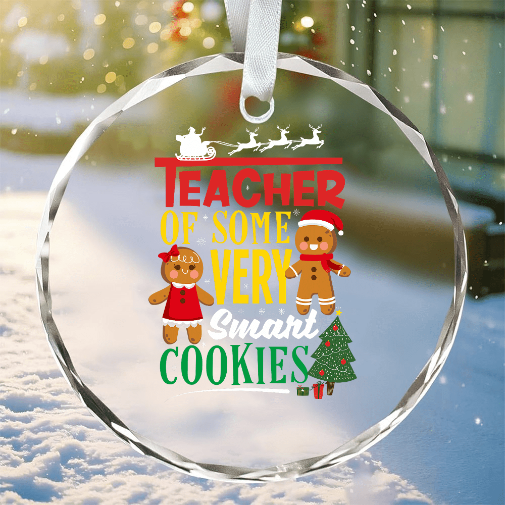 Teacher Of A Very Smart Cookies Teacher Ornament, Home Decoration ...