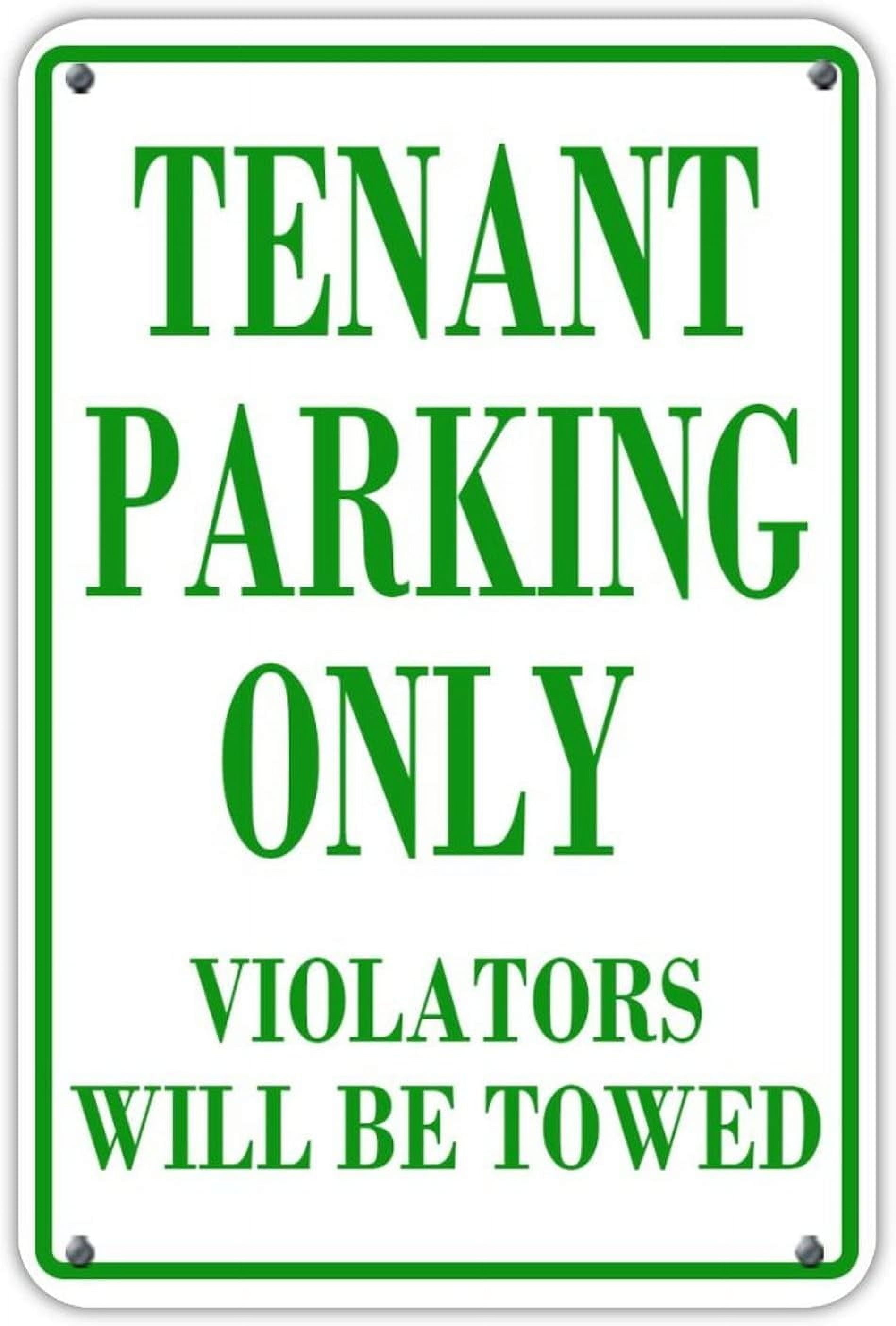 Teacher Parking Only Sign Notice Warning Sign Green Garden Yard Decor ...