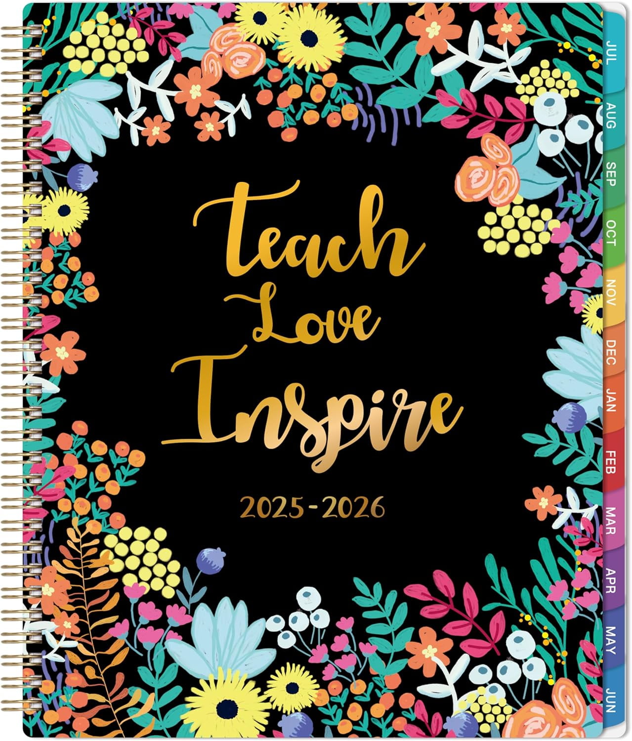 Teacher Planner 2025-2026 - Academic Planner from July 2025 - June 2026 ...