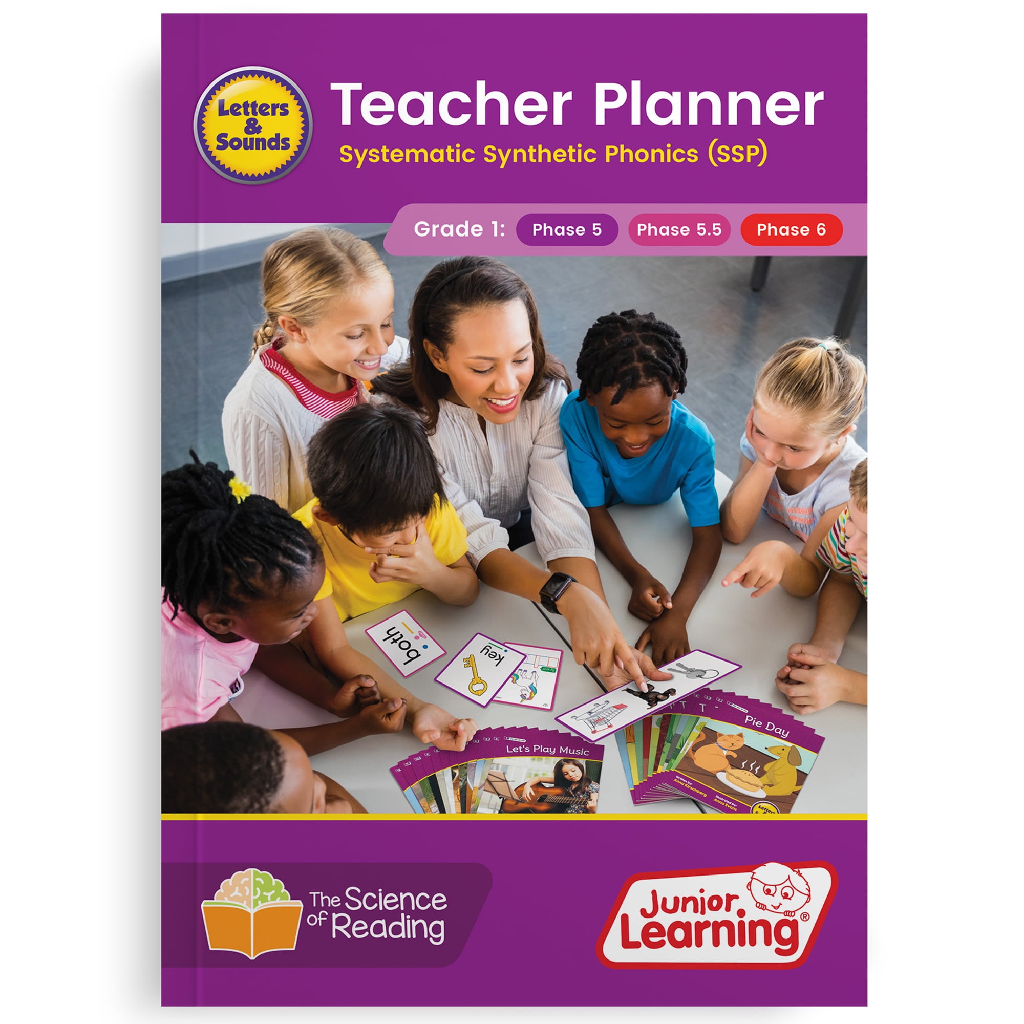 Teacher Planner Grade 1: Junior Learning, The Science of Reading Teaching Resource book for ...