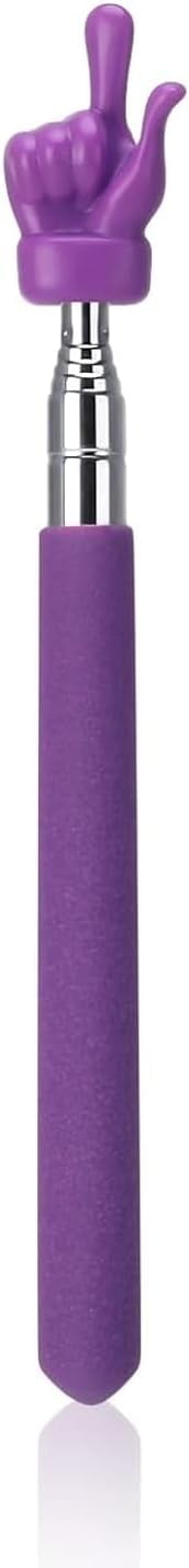 Teacher Pointer Sticks Finger,Pointer for Classroom,Telescoping Hand Pointer, Retractable ...