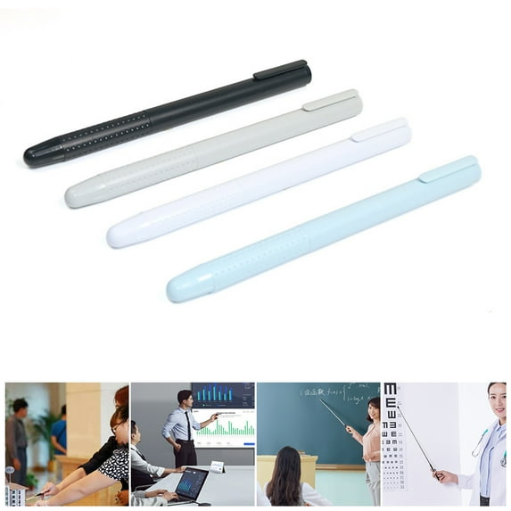 Teacher Pointer Telescopic Anti-scratch Tip Anti-slip Pen Clip Design ...