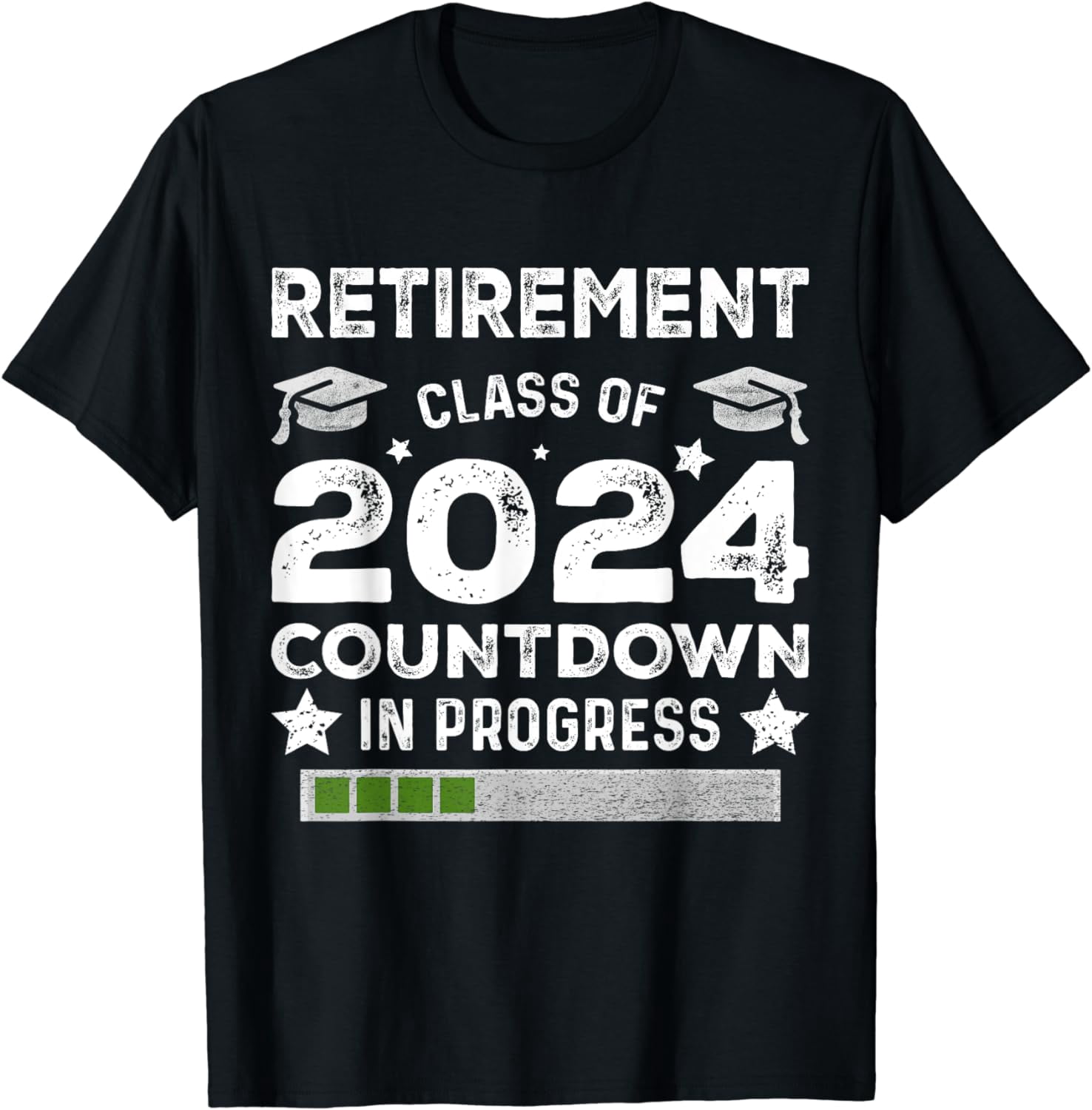 Teacher Retirement Class Of 2024 Countdown In Progress T-Shirt ...