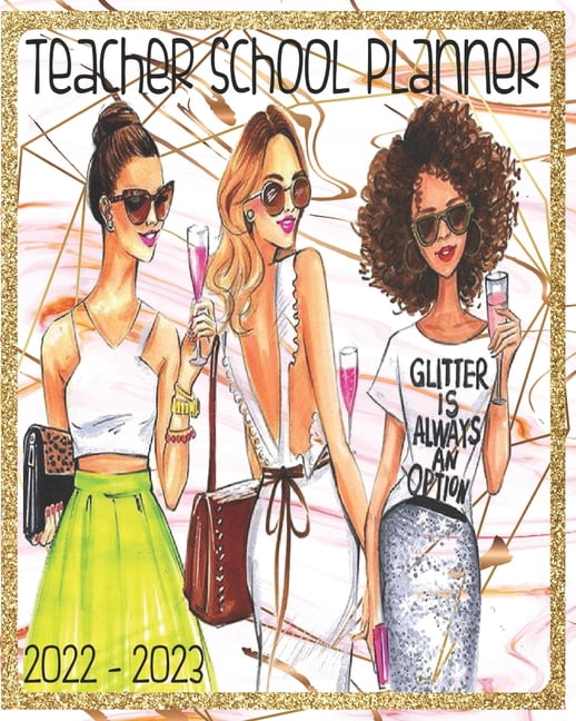 Teacher School Planner Glitter Is Always An Option 2022 - 2023 ...