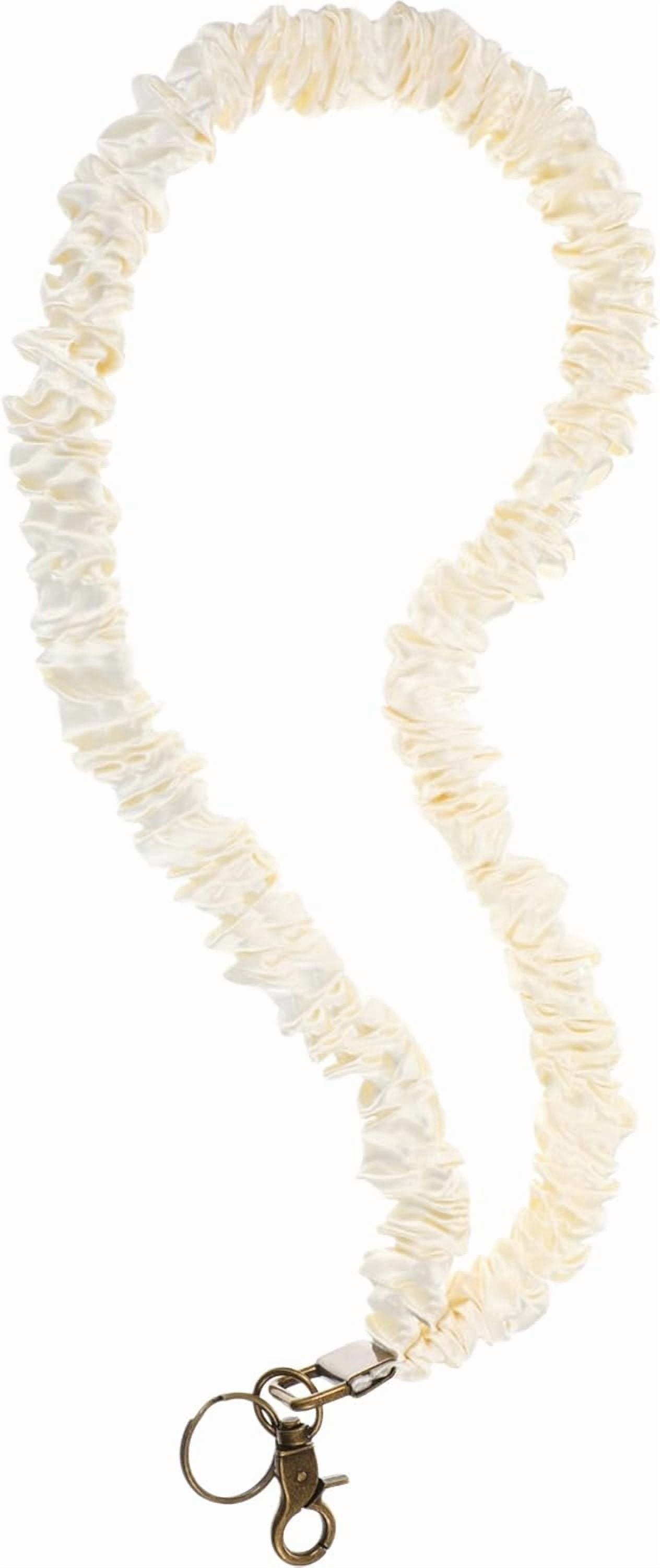 Teacher Scrunchie Lanyards for ID Badges Keys Cute Neck Stretchy ...