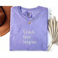 Teacher Shirt Embroidered Cute Teacher Shirt Teacher Appreciation Back ...