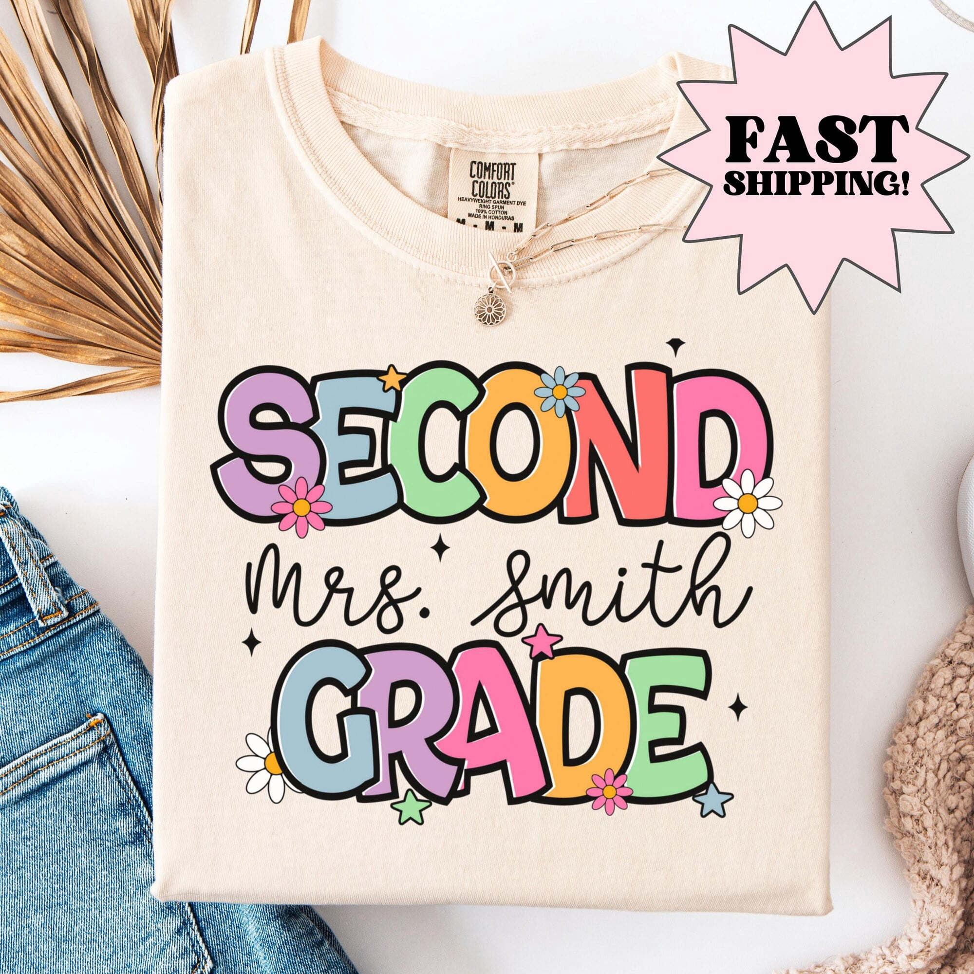 Teacher Shirt Second Grade Teacher Shirt 2nd Grade Teacher Shirt 2nd ...