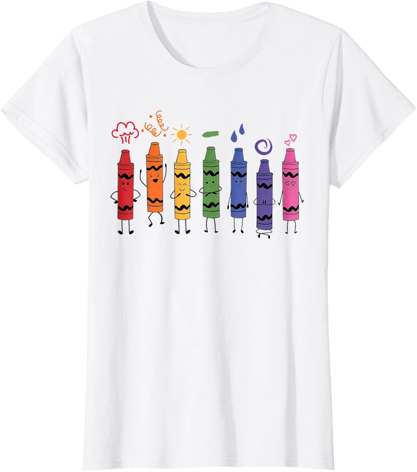 Teacher Shirts for Women Teach Print Graphic Tees Back to School Tees ...