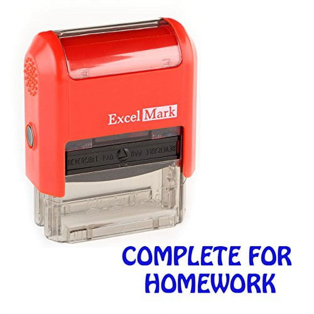 Teacher Stamps - Complete for Homework (55073) - Walmart.com