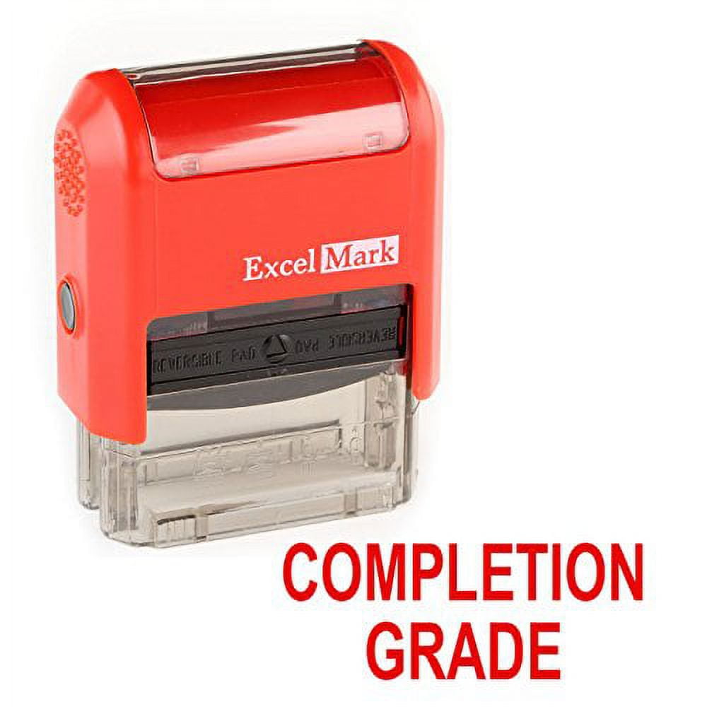 Teacher Stamps - Completion Grade (55075) - Walmart.com