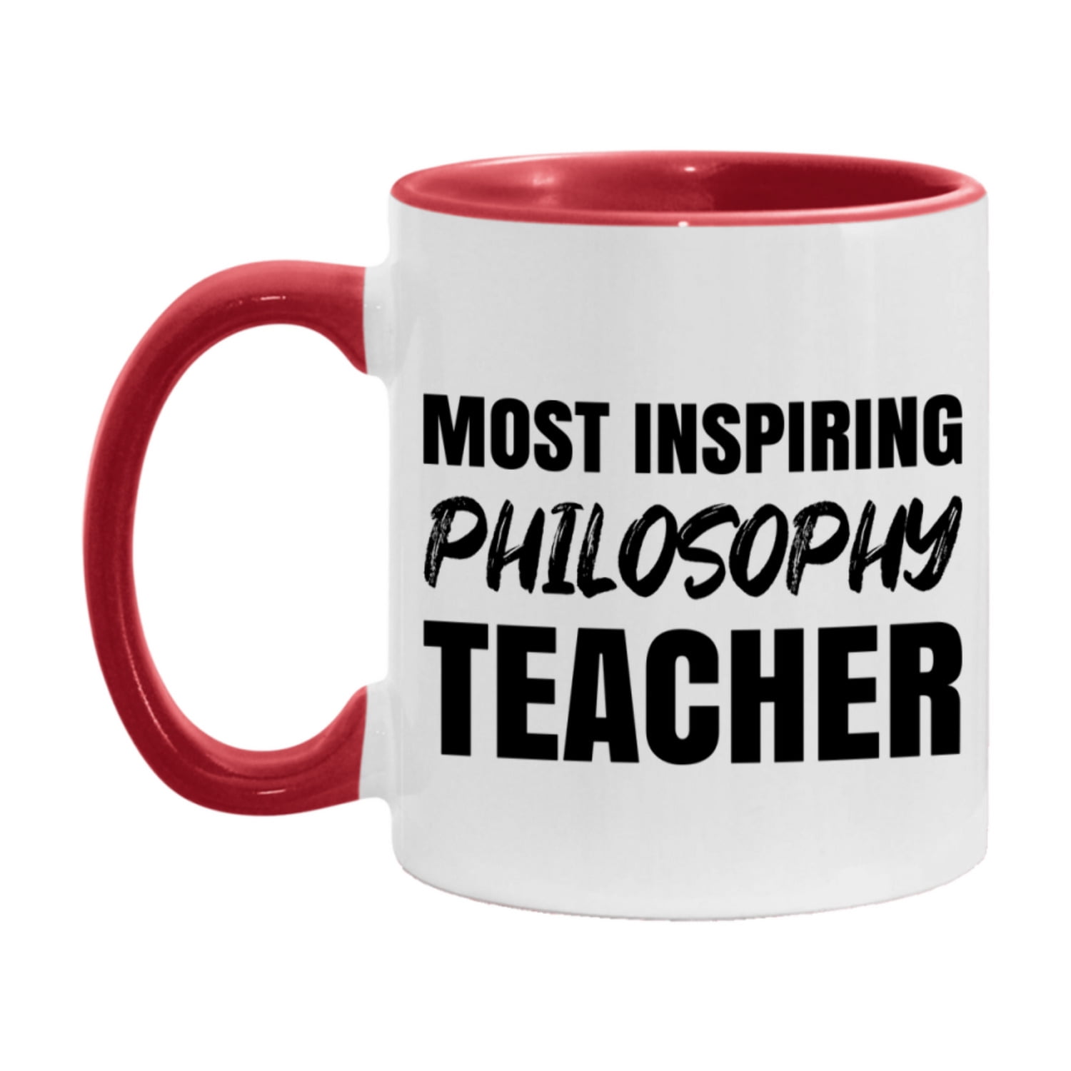 Teacher Superlative Mug, Most Inspiring Philosophy Teacher Gift, 11oz ...