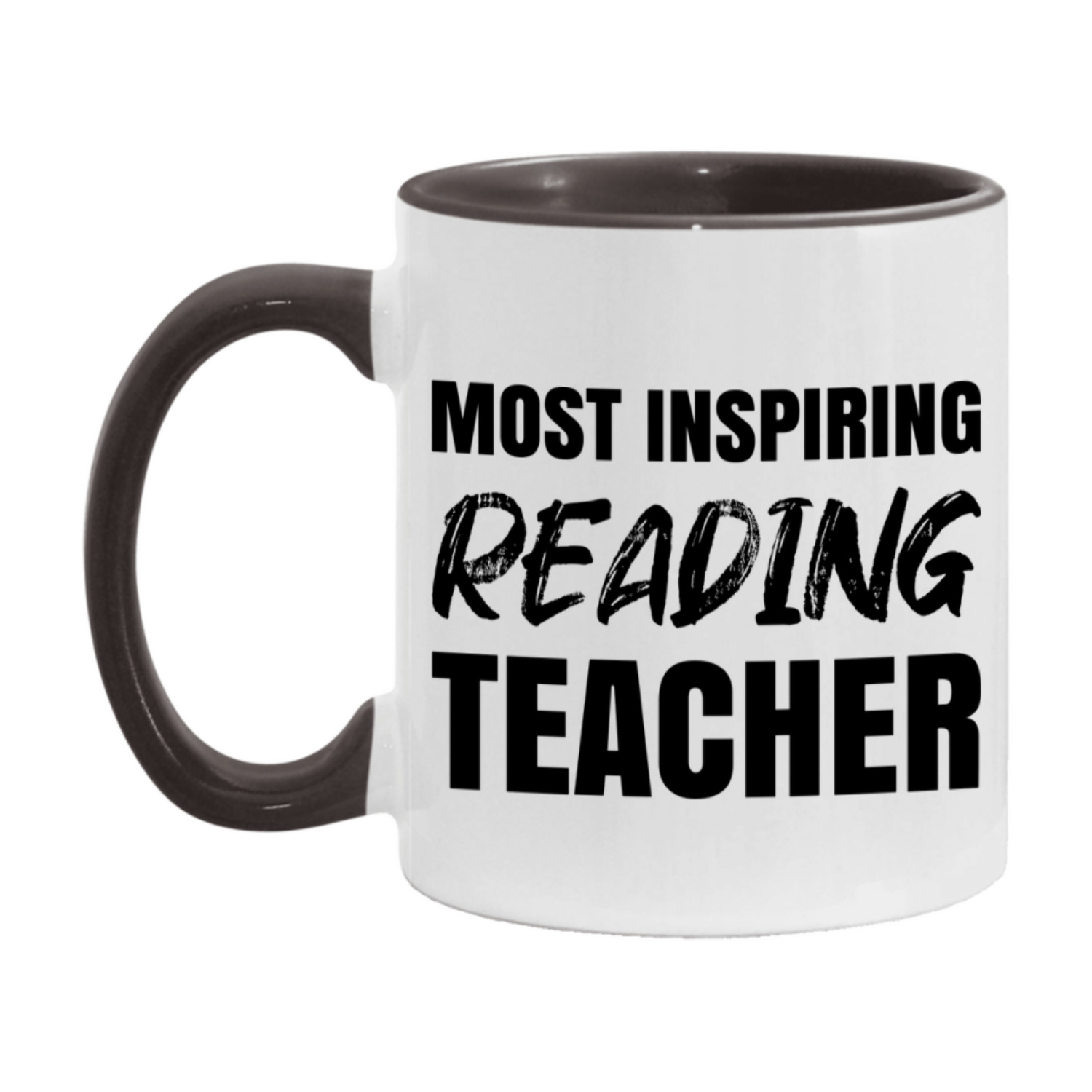 Teacher Superlative Mug, Most Inspiring Reading Teacher Gift, 11oz or ...