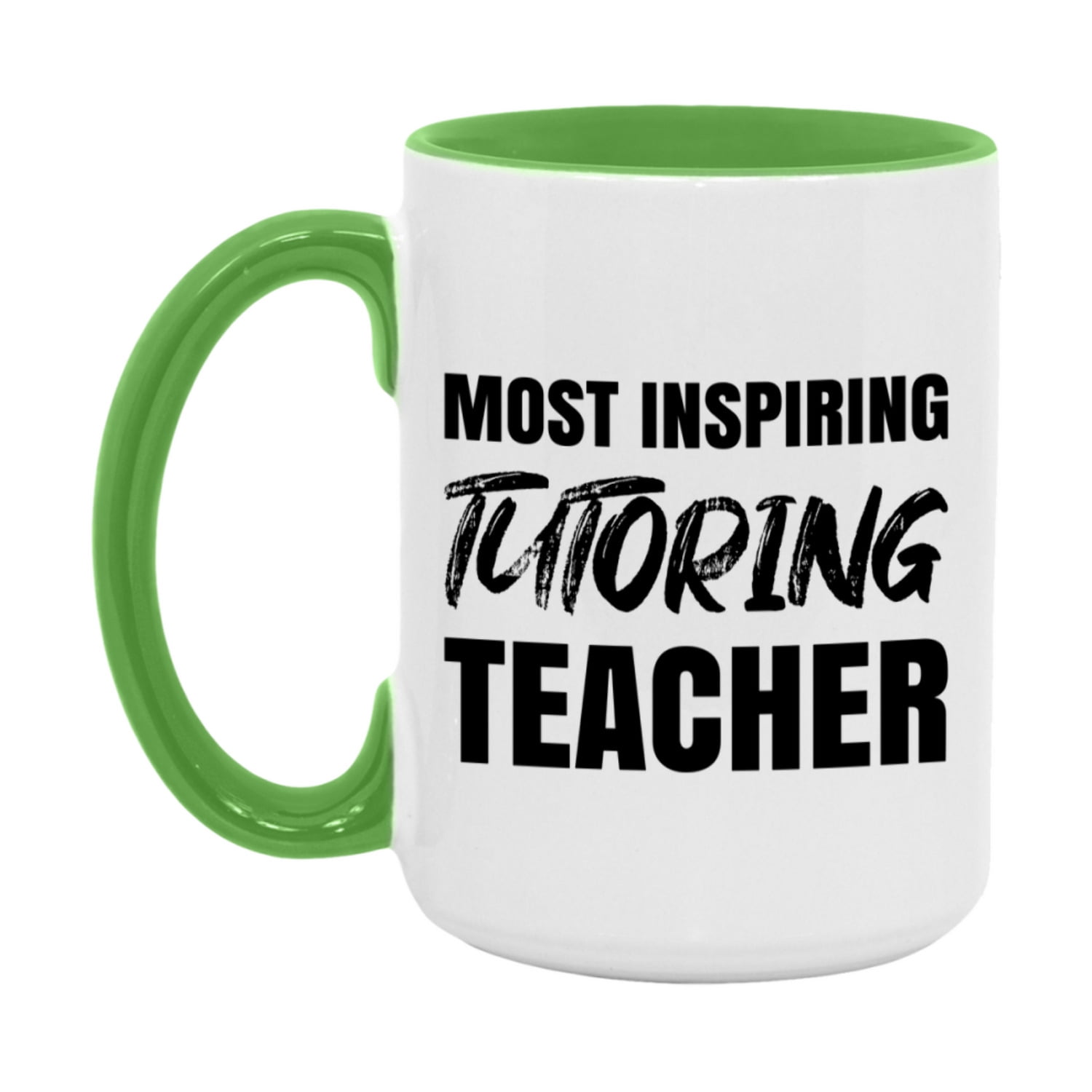 Teacher Superlative Mug, Most Inspiring Tutoring Teacher Gift, 11oz or ...