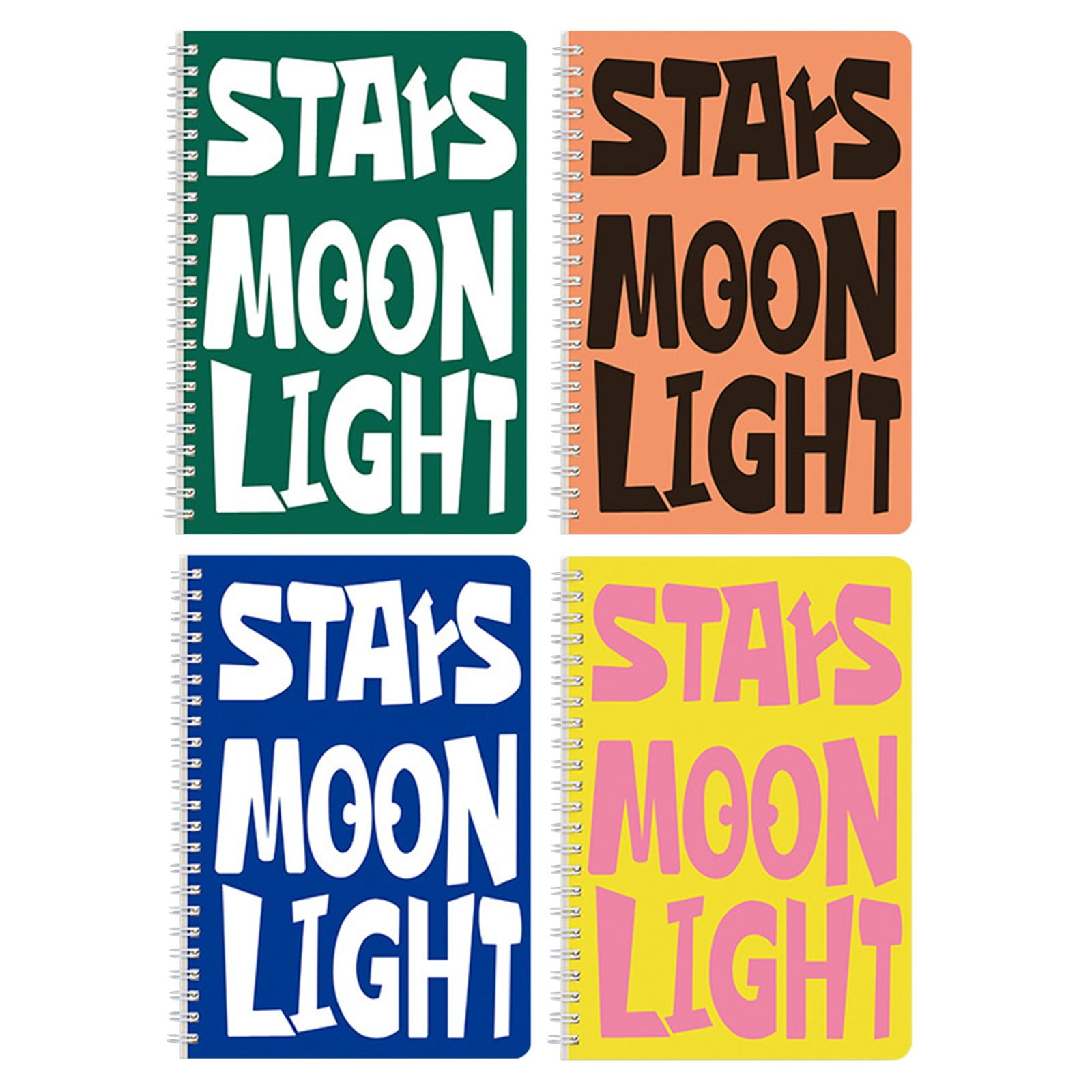 Teacher Supplies A5 Flip Coil Notebooks 4 Pack! Perfect For Students ...