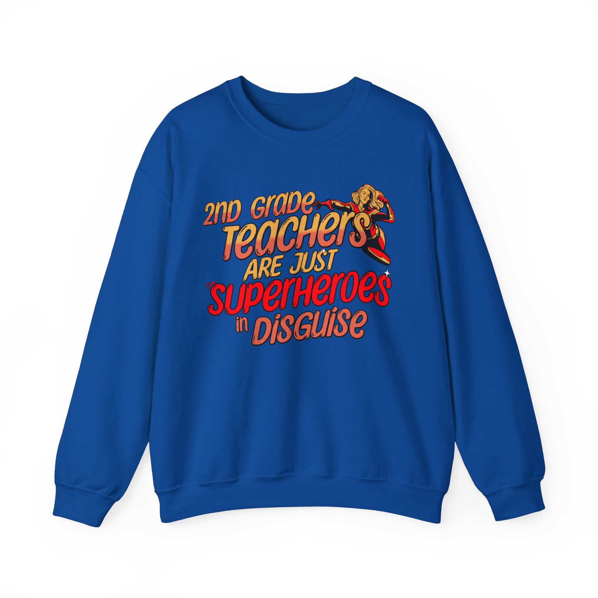 Teacher Sweatshirt, 2nd Grade Teachers Are Just Superheroes In Disguise ...