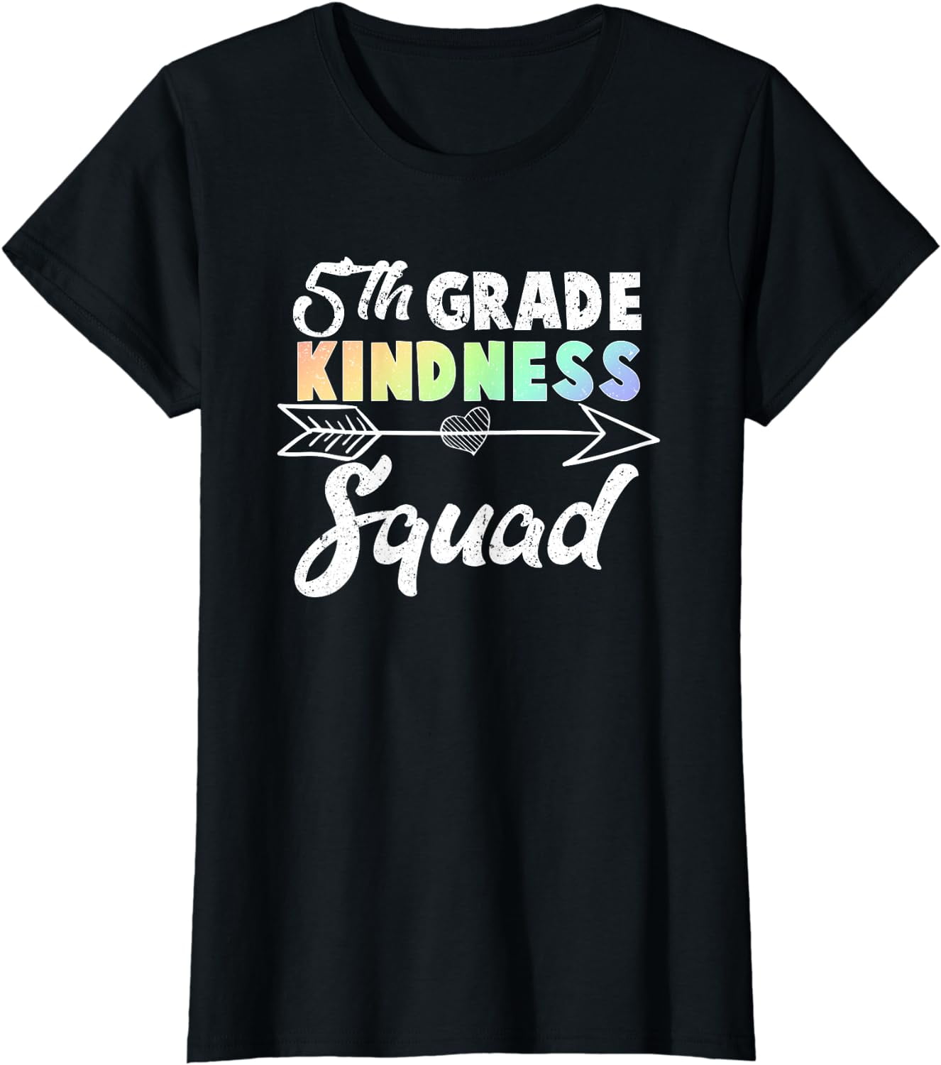 Teacher Team Shirt - 5th Grade Kindness Squad Rainbow T-Shirt - Walmart.com