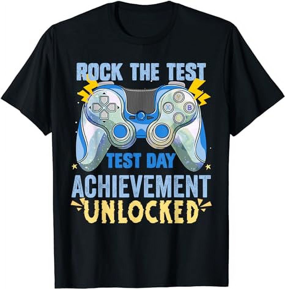 Teacher Testing STAAR Test Exam Gamer Rock The Test May 2023 T-Shirt ...