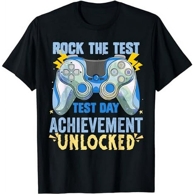Teacher Testing STAAR Test Exam Gamer Rock The Test May 2023 T-Shirt ...
