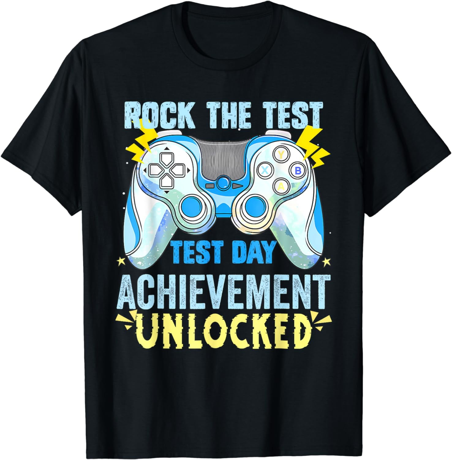 Teacher Testing Staar Test Exam Gamer Rock The Test May 2024 T-Shirt ...