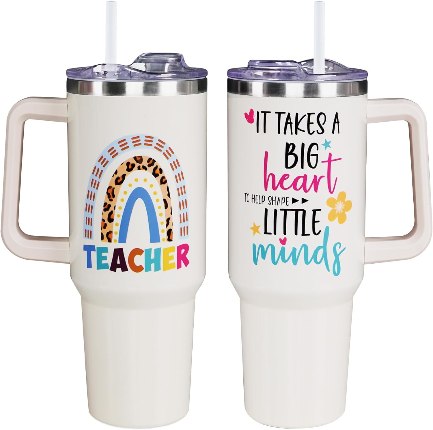 Teacher Tumbler Cup 40 OZ - Teacher Appreciation Gifts, Teacher ...