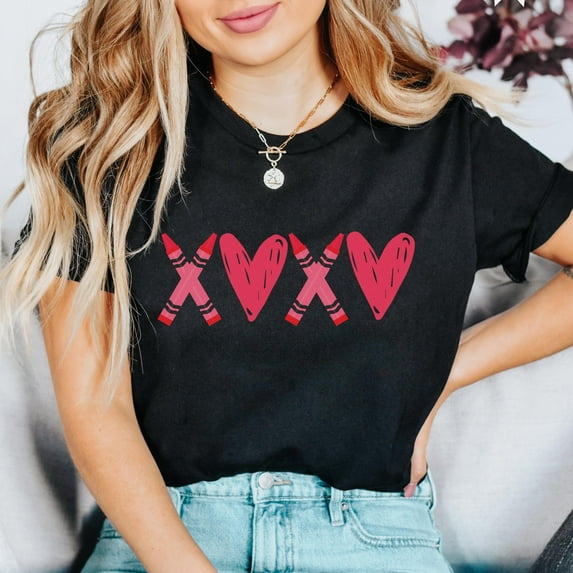 Teacher Valentine Tee, Art Teacher Valentine Shirt, Teacher ...