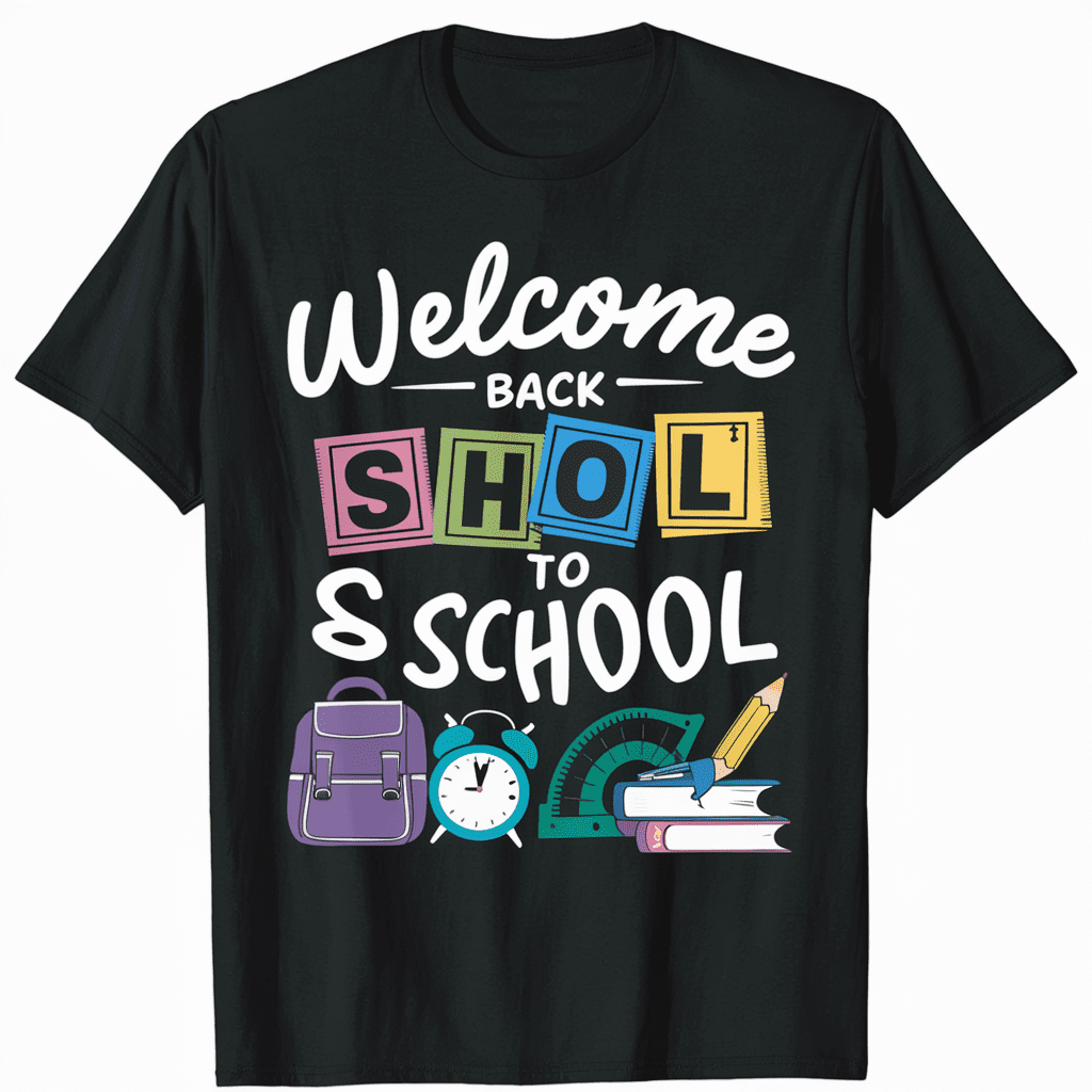 Teacher Welcome Back To School 2024 First Day T-Shirt - Walmart.com
