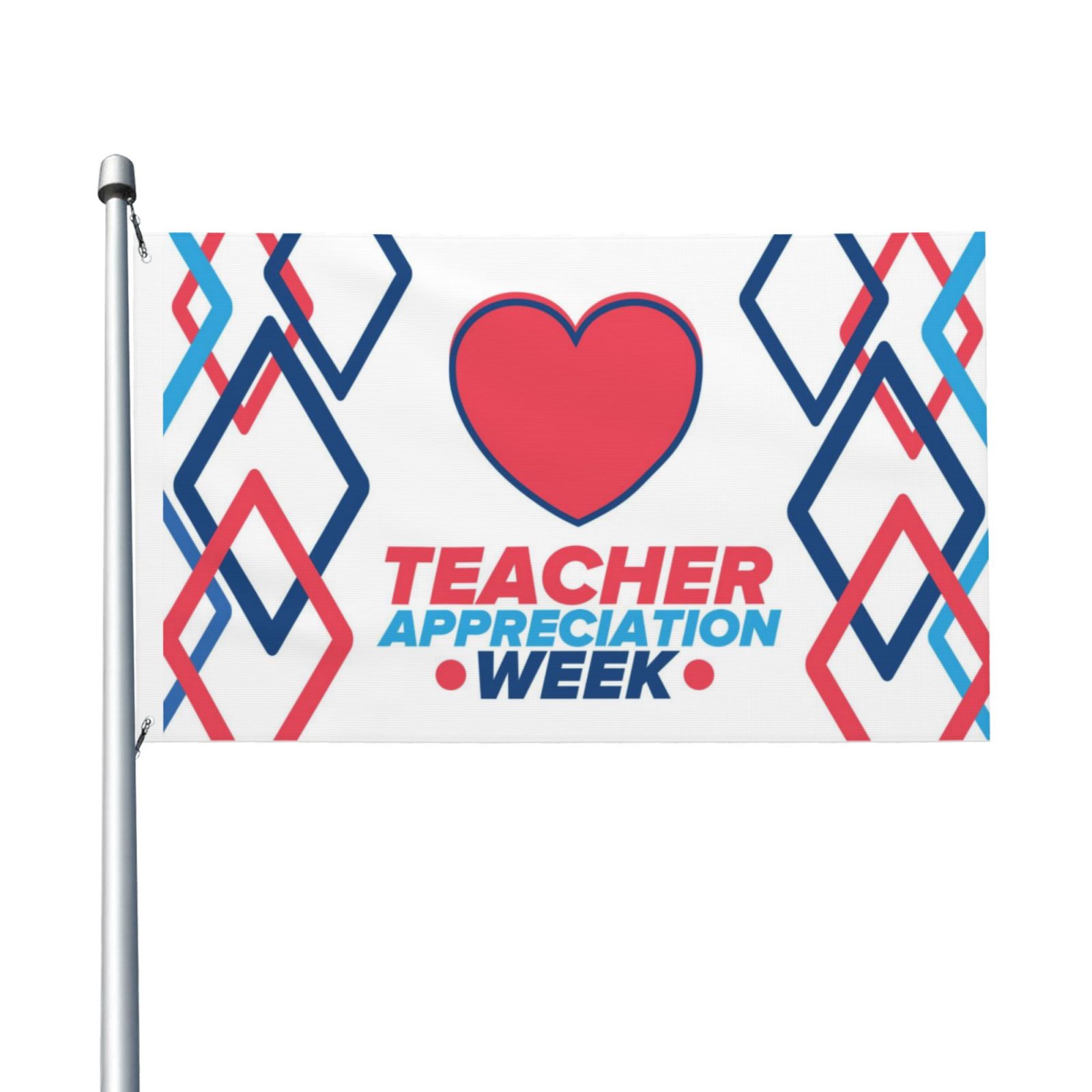 Teachers Appreciation Week 2024 Flag 3x5 Ft Double Sided Outdoor For ...