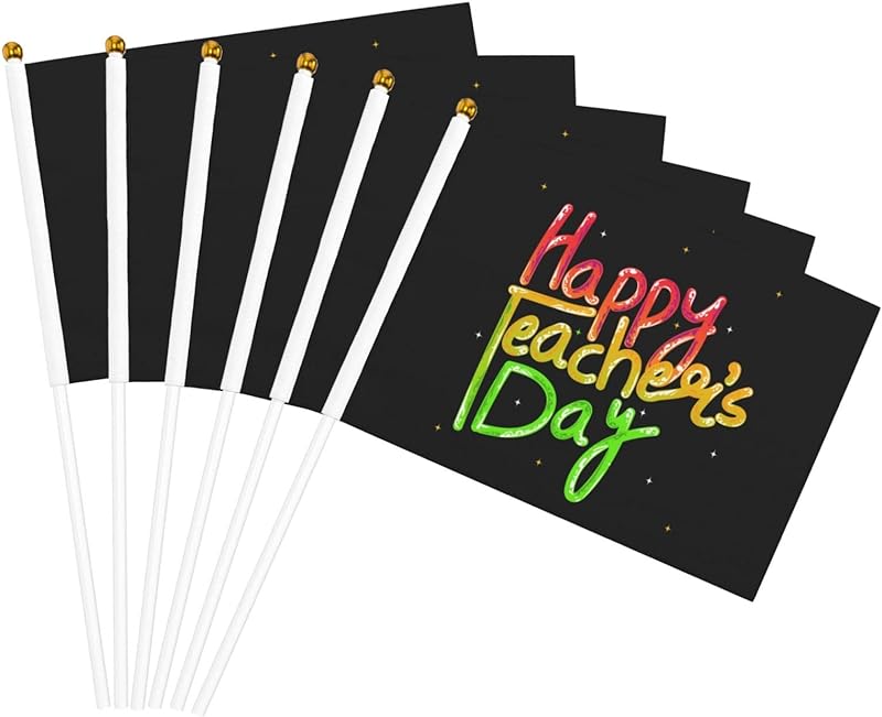 Teachers Appreciation Week 2024 Small Flags On Stick Mini Hand Held ...