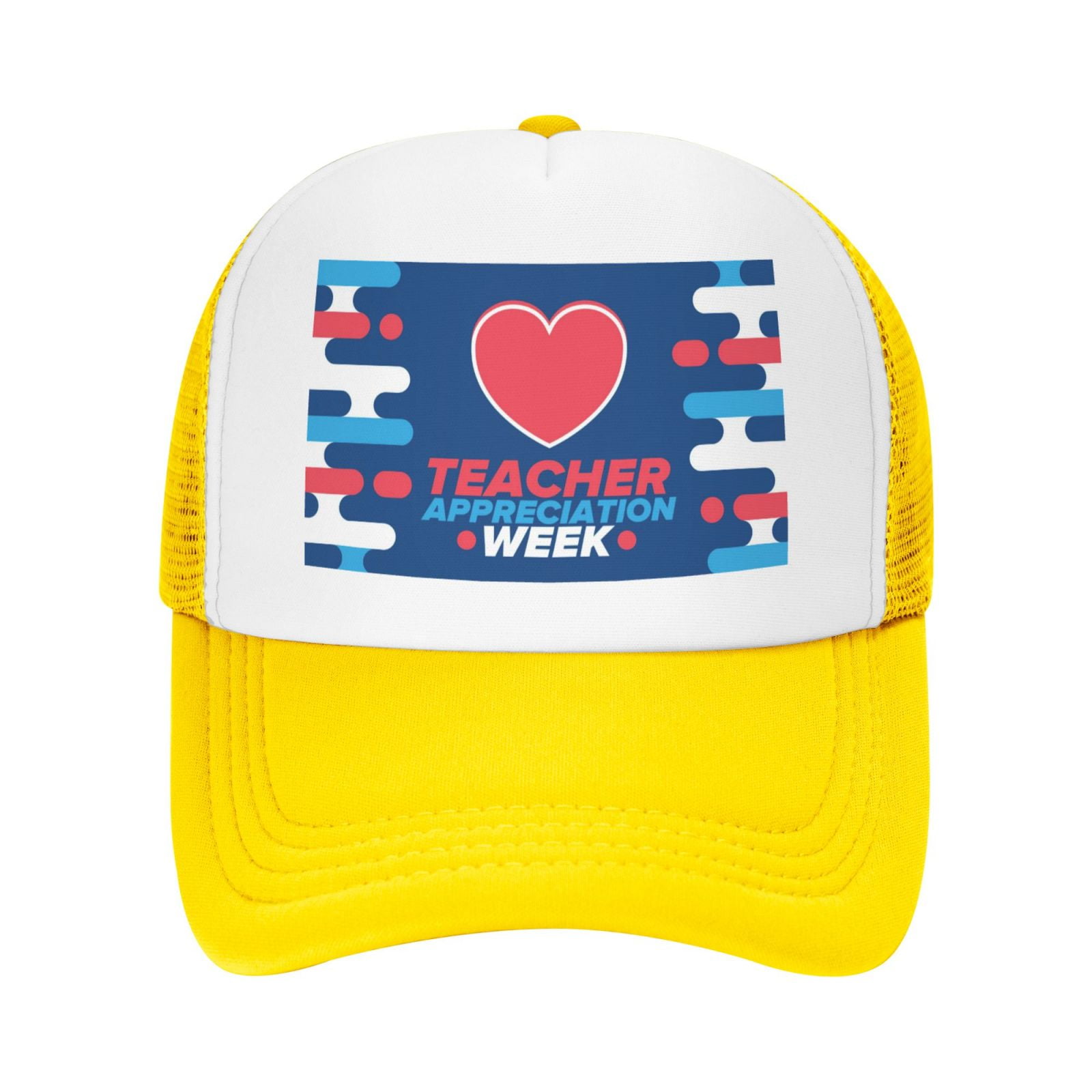 Teachers Appreciation Week Hats for Men Women Mesh Baseball Cap ...