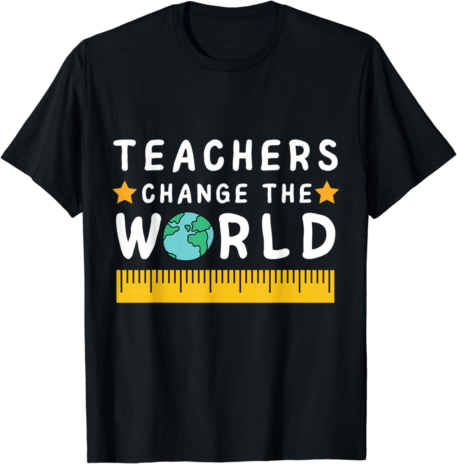 Teachers Change The World Teacher Day Student Back To School T-Shirt ...
